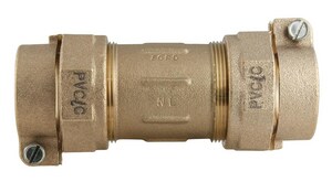 Ford Meter Box 2 in. PVC Pack Joint Brass Coupling - C77-77-NL - Ferguson