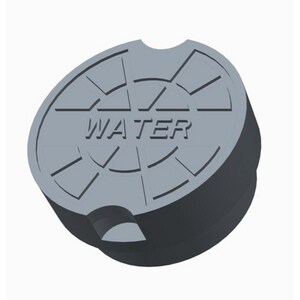 PROSELECT® Cast Iron Valve Box Lid - DLIDWTR - Pollardwater