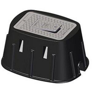 Sigma 24 x 18 in. Plastic Meter Box with Cast Iron Ring (Less Lid ...