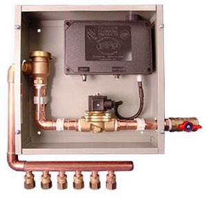 Precision Plumbing Products 12 x 5/8 in. Open Electric Trap Primer with ...