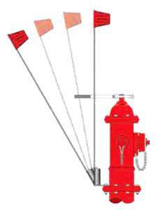 Pollardwater Hydrant Marking Flag - P68801 - Pollardwater