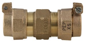 Ford Meter Box Pack Joint Brass Coupling - C66-34-NL - Ferguson