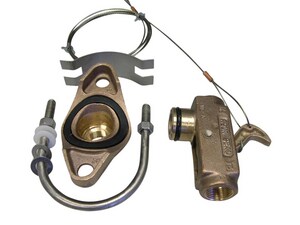 Campbell Manufacturing Brass Pitless Adapter Kit in Red - T4X1LF - Ferguson